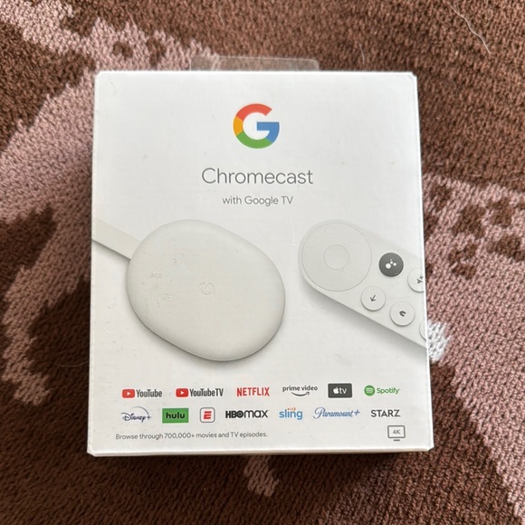 google | Other | Google Chromecast With Google Tv Light Gray | Poshmark